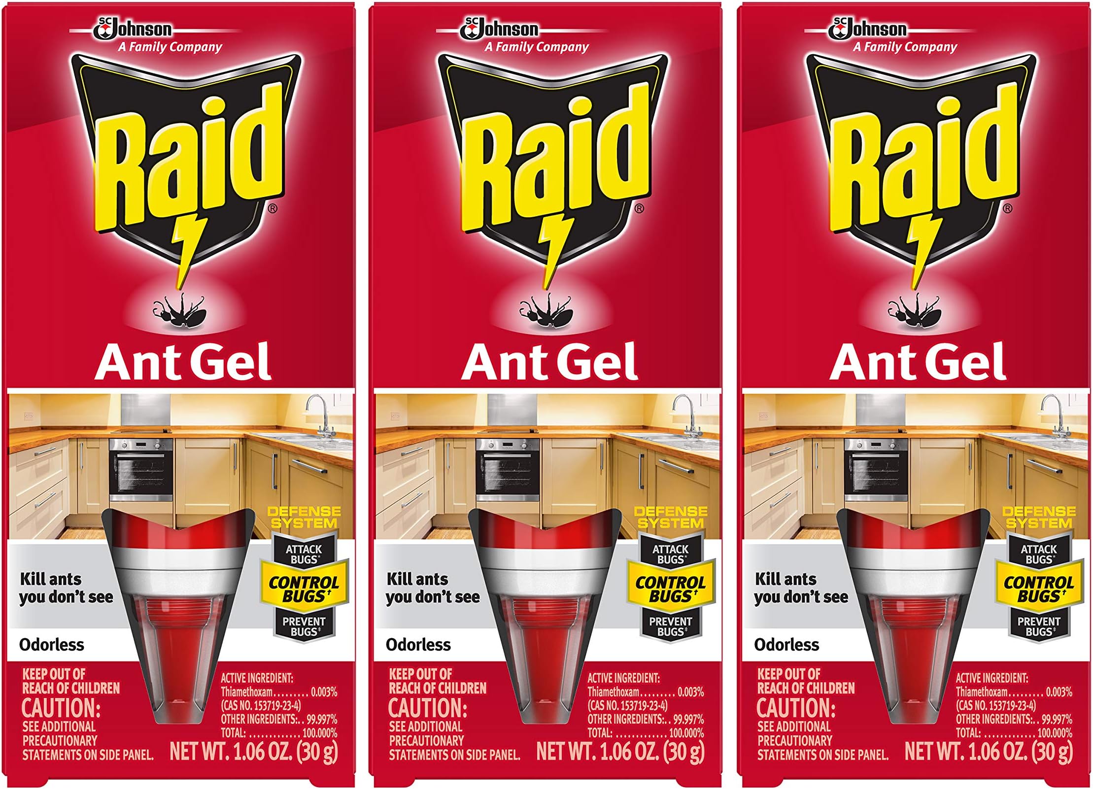 Amazon.com : Combat 023400973064 Max Ant Killing Gel, 27 Grams (Pack of ...