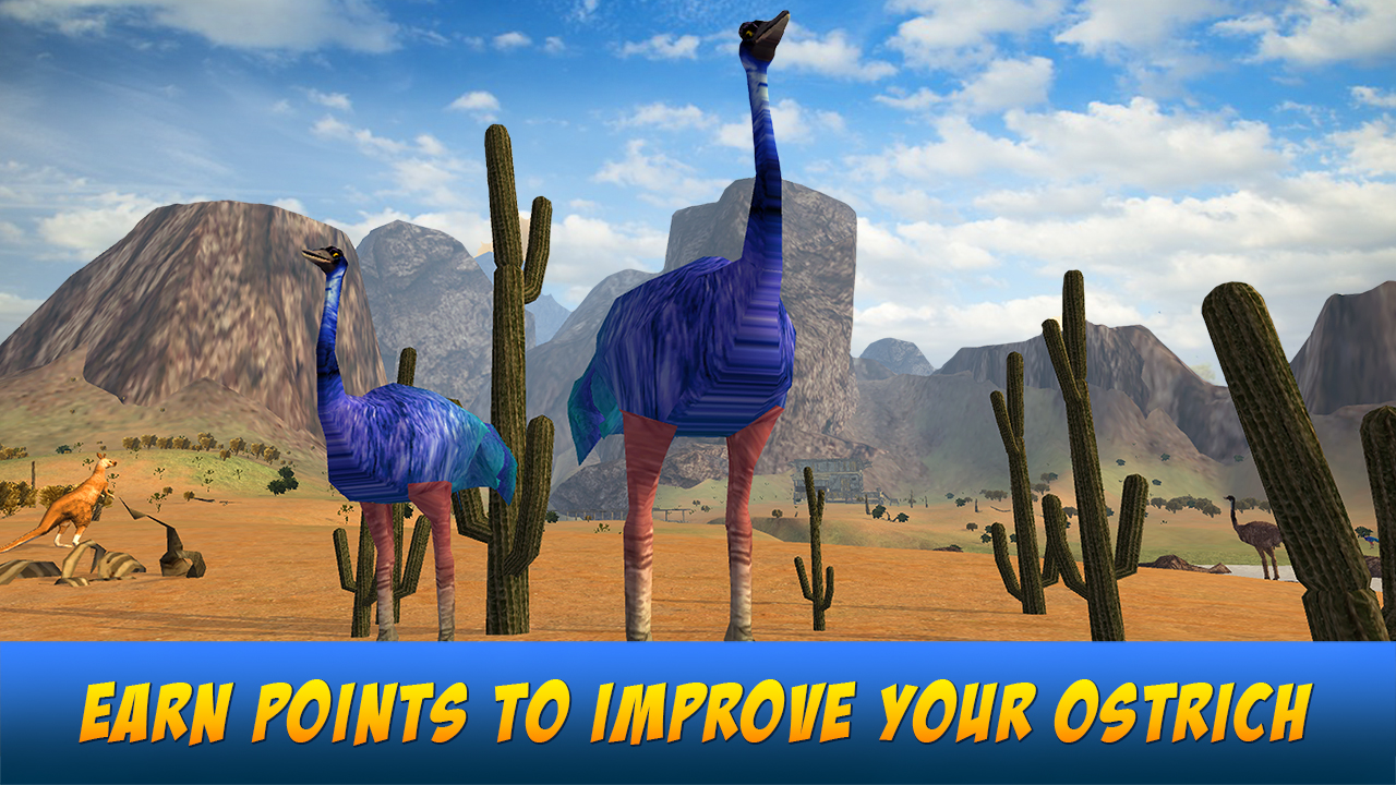 Ostrich Simulator 3D: Wild Bird Evolution | Clan of Birds Animal Dash ...