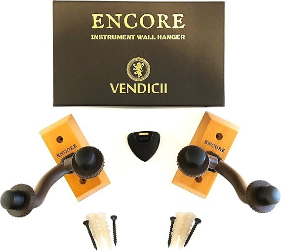 Amazon.com: Encore - Guitar, Bass, Banjo, Wall Mount Hanger, Scratch ...