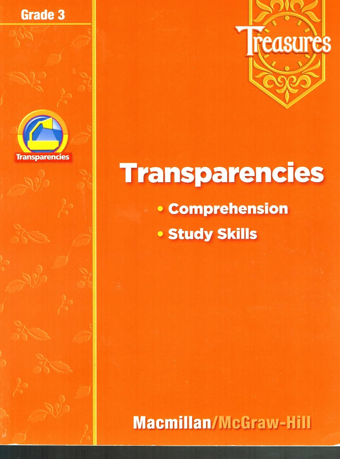 Treasures Grade 3 Transparencies Comprehension Study Skills: Macmillan ...