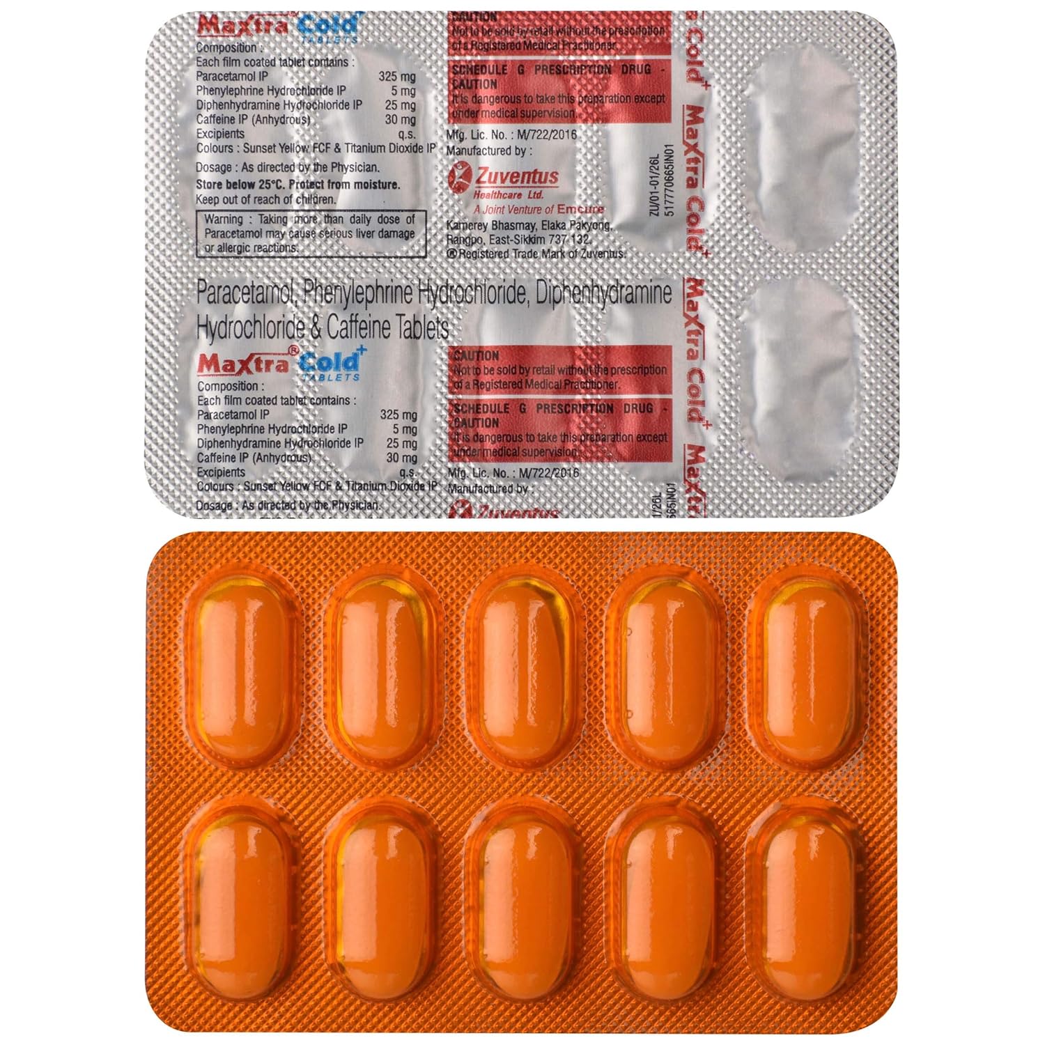 Maxtra Cold+ - Strip of 10 Tablets : Amazon.in: Health & Personal Care