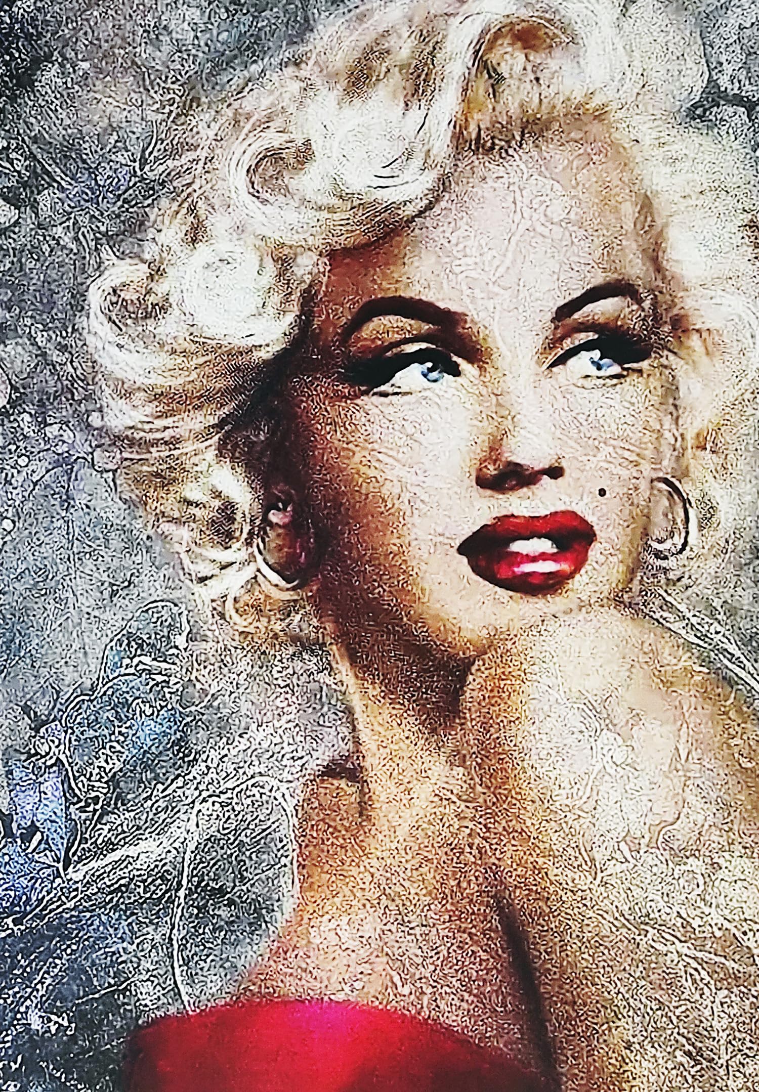 Marilyn Monroe Pop Art Poster Andy Warhol's Marilyn Monroe Series