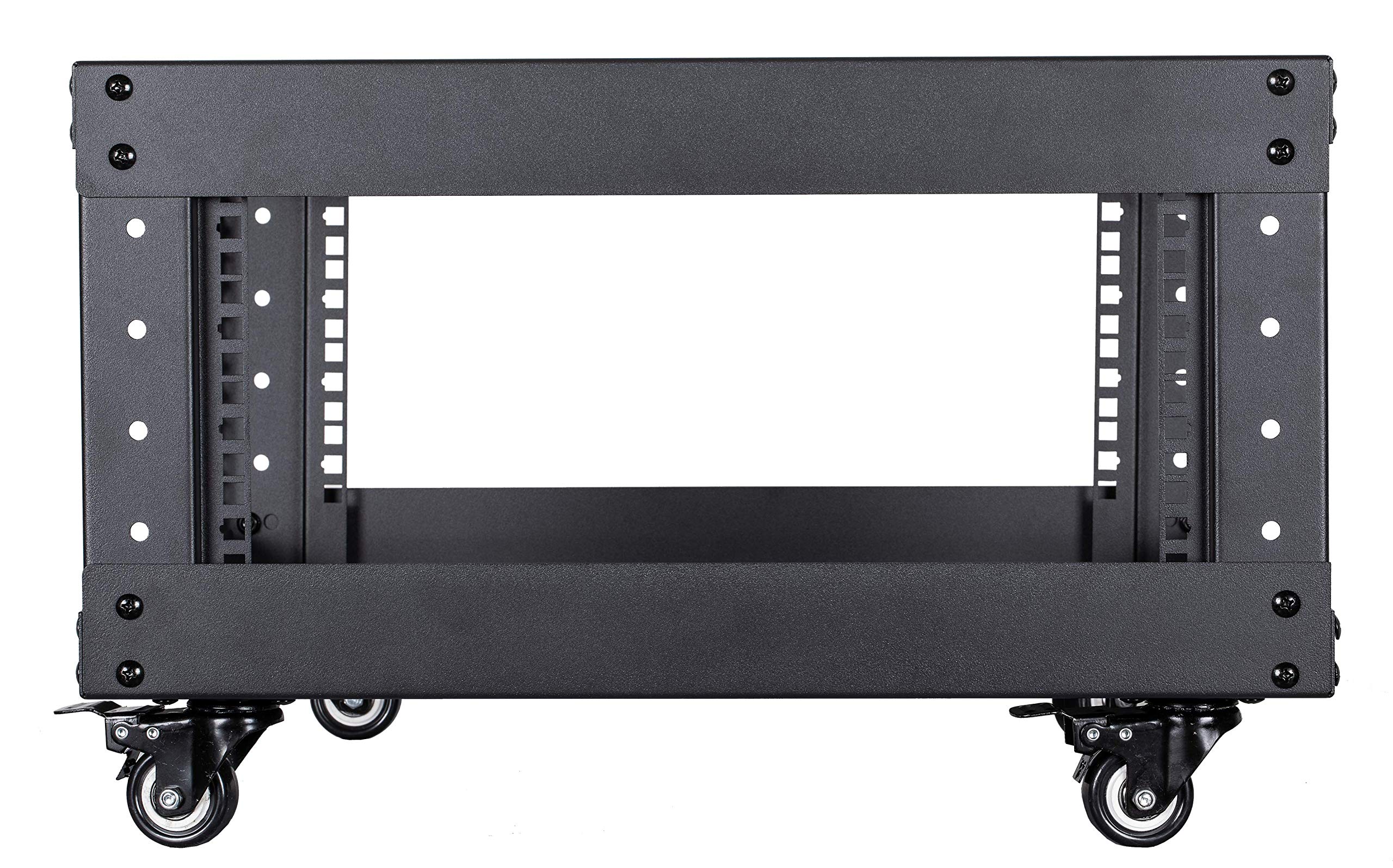 Snapklik.com : Kenuco 4U Standing Open Frame Rack