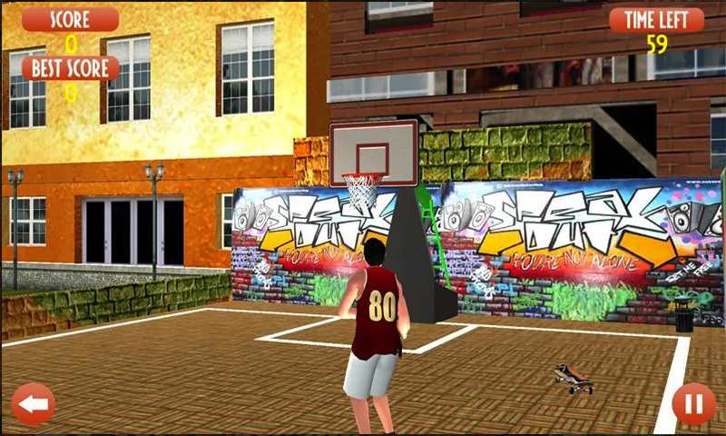 Real Basketball Flick Game - Shoot Ball Dunk:Amazon.com:Appstore for ...