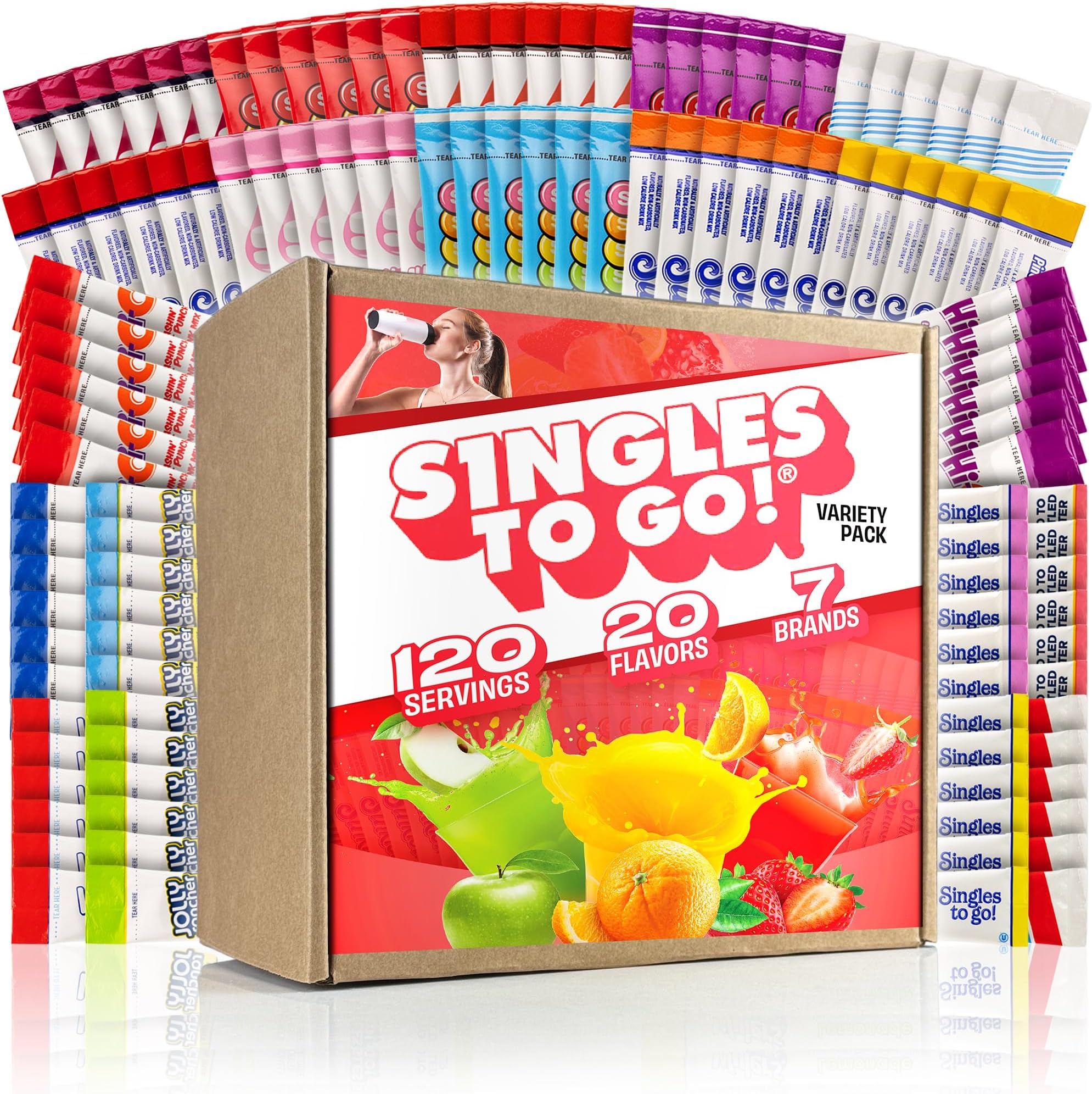 Amazon.com : Bolero- Sugar Free Drink Mix Packets Variety Fruit Flavors ...