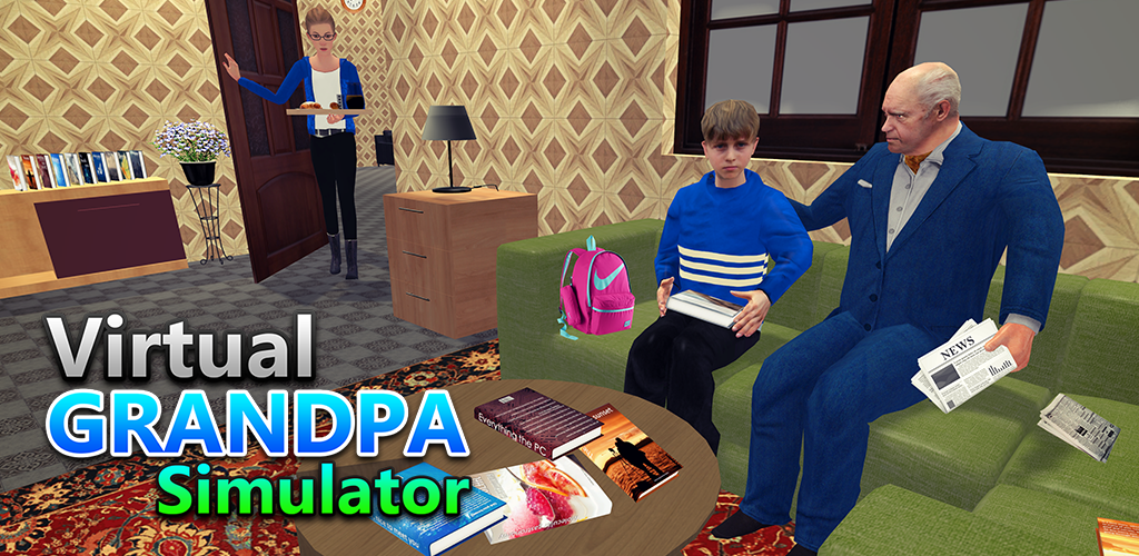 Virtual Grandpa Simulator Happy Family Games:Amazon.com:Appstore for ...