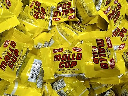 Amazon.com : Mallo Cups - 1 Pound of Individually Wrapped Chocolate ...