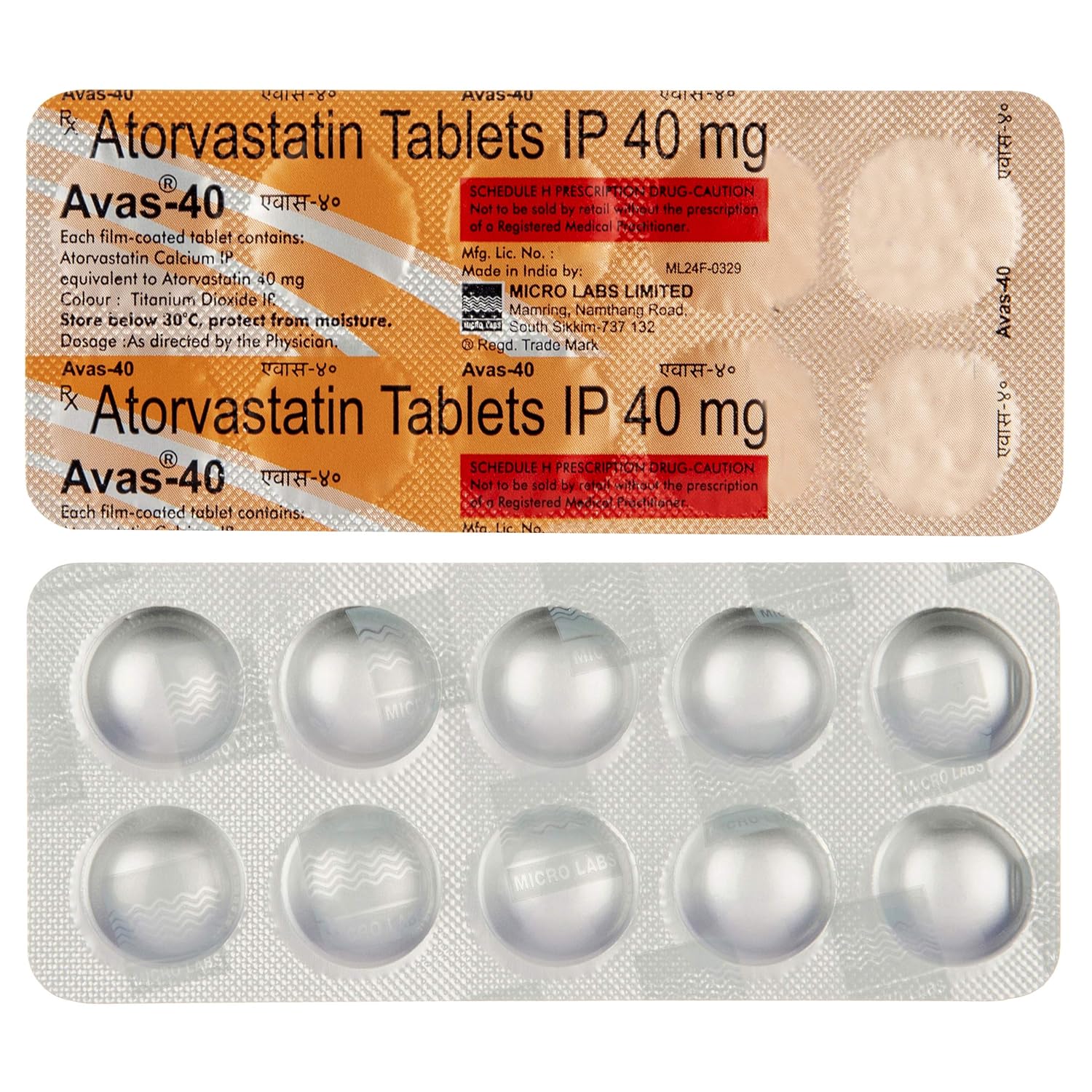 Avas 40 - Strip of 10 Tablets : Amazon.in: Health & Personal Care