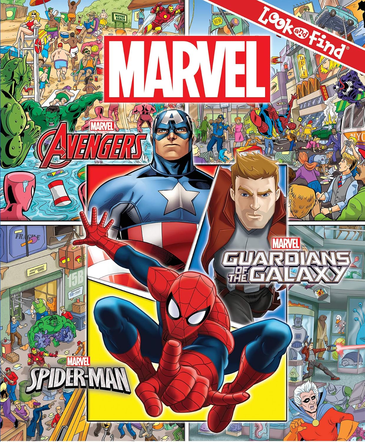 Amazon.com: Marvel - Avengers, Guardians of the Galaxy, and Spider-man ...
