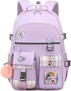 Amazon.com | Hey Yoo Cute School Backpack for Girls Backpack for School ...
