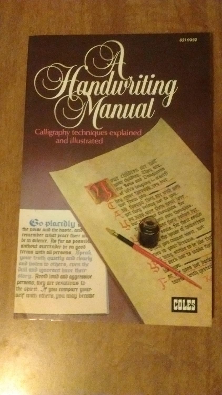 A Handwriting Manual: Calligraphy Techniques Explained and Illustrated ...