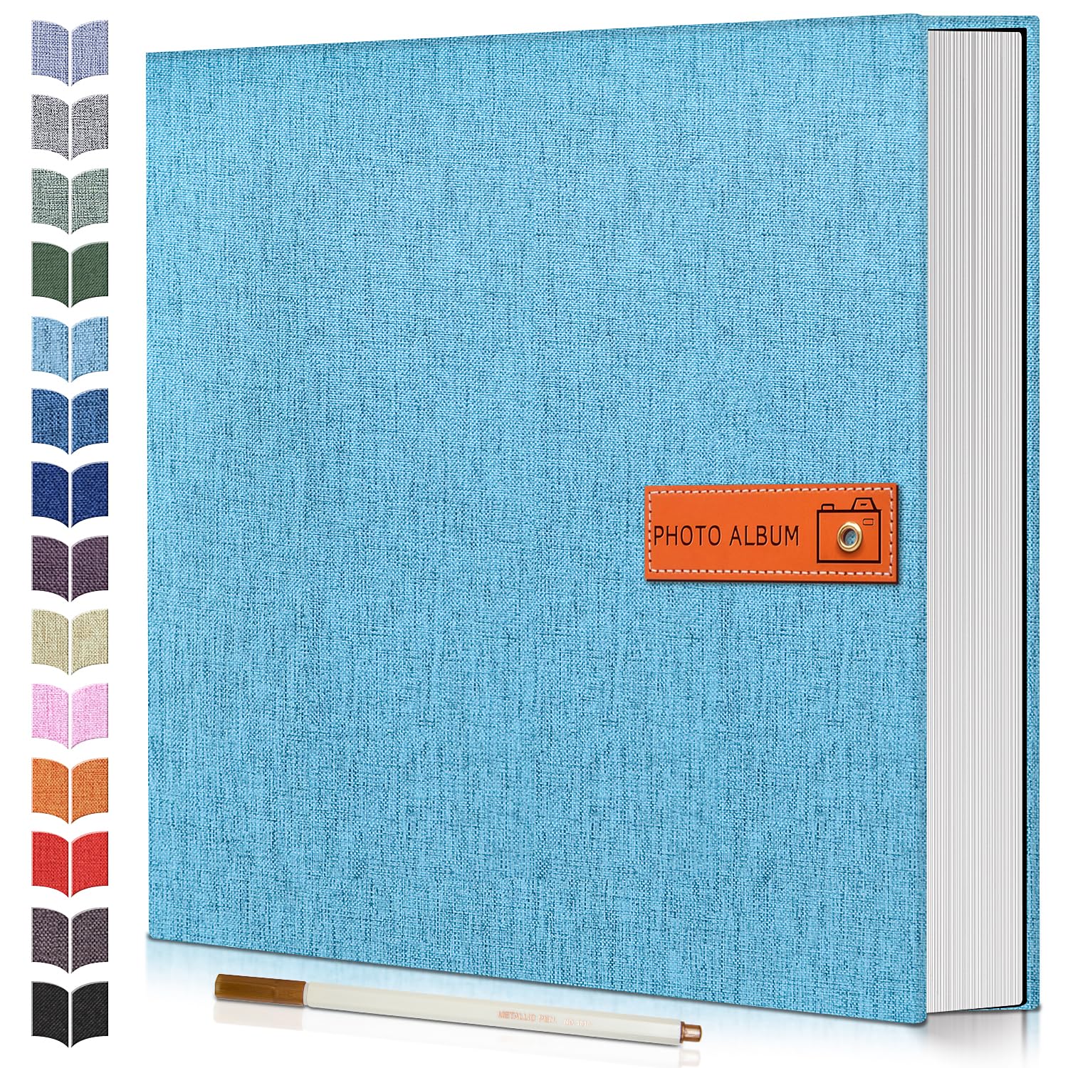Amazon.com: Artfeel Photo Album Self Adhesive Scrapbook Album,Photo ...