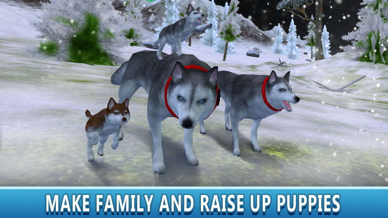 Snow Husky Dog Simulator 3D:Amazon.com:Appstore for Android