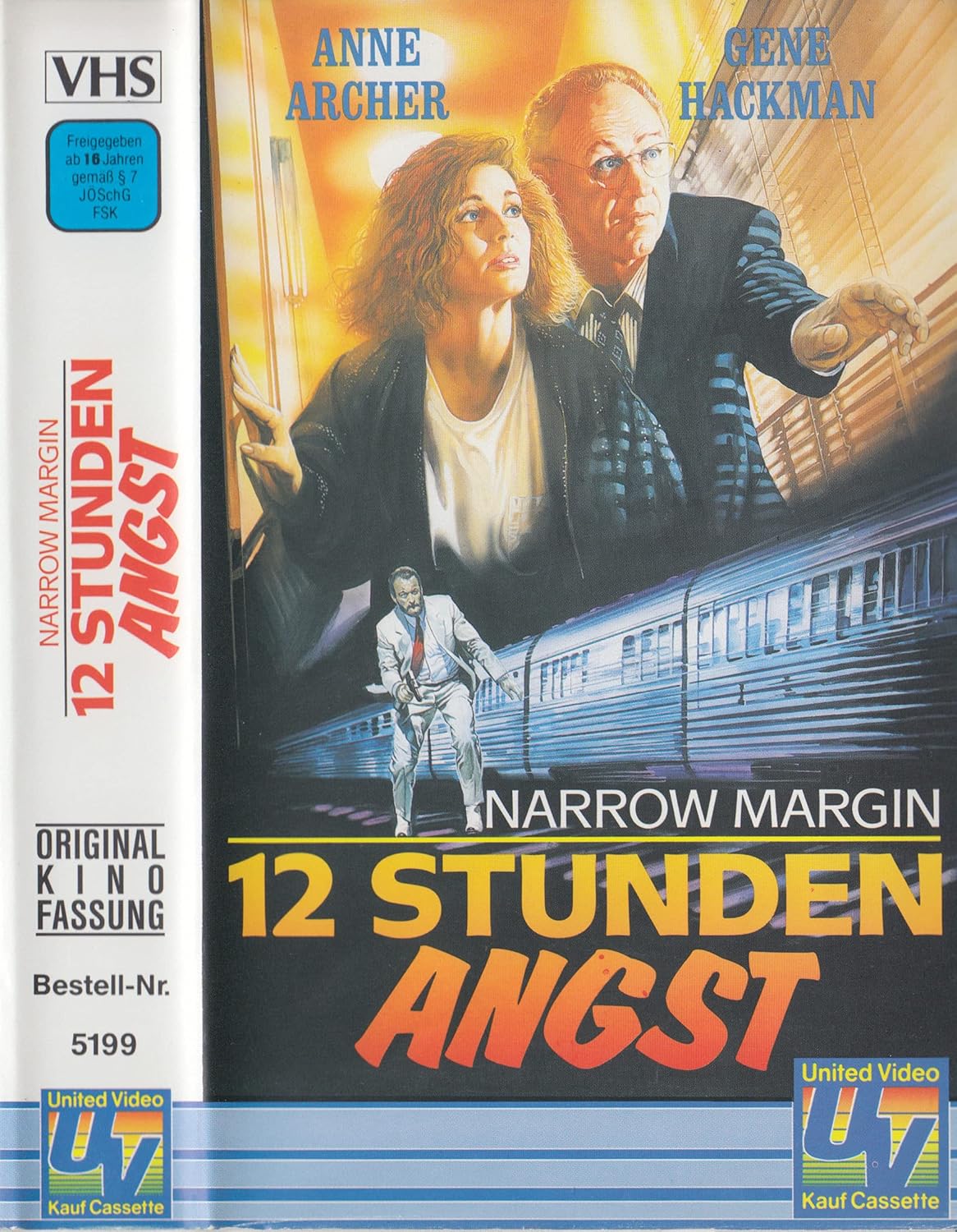 Narrow Margin - 12 Stunden der Angst [VHS]: Amazon.de: Bruce Broughton ...