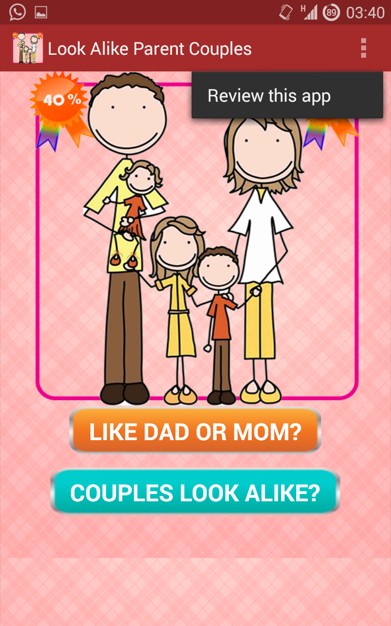 Look Alike Parent & Couples - App on Amazon Appstore