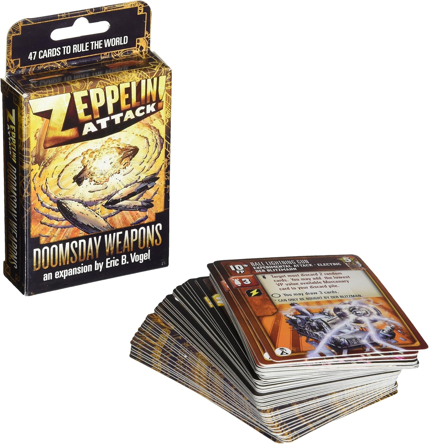 Amazon.com: Evil Hat Productions Zeppelin Attack! Doomsday Weapons Card ...