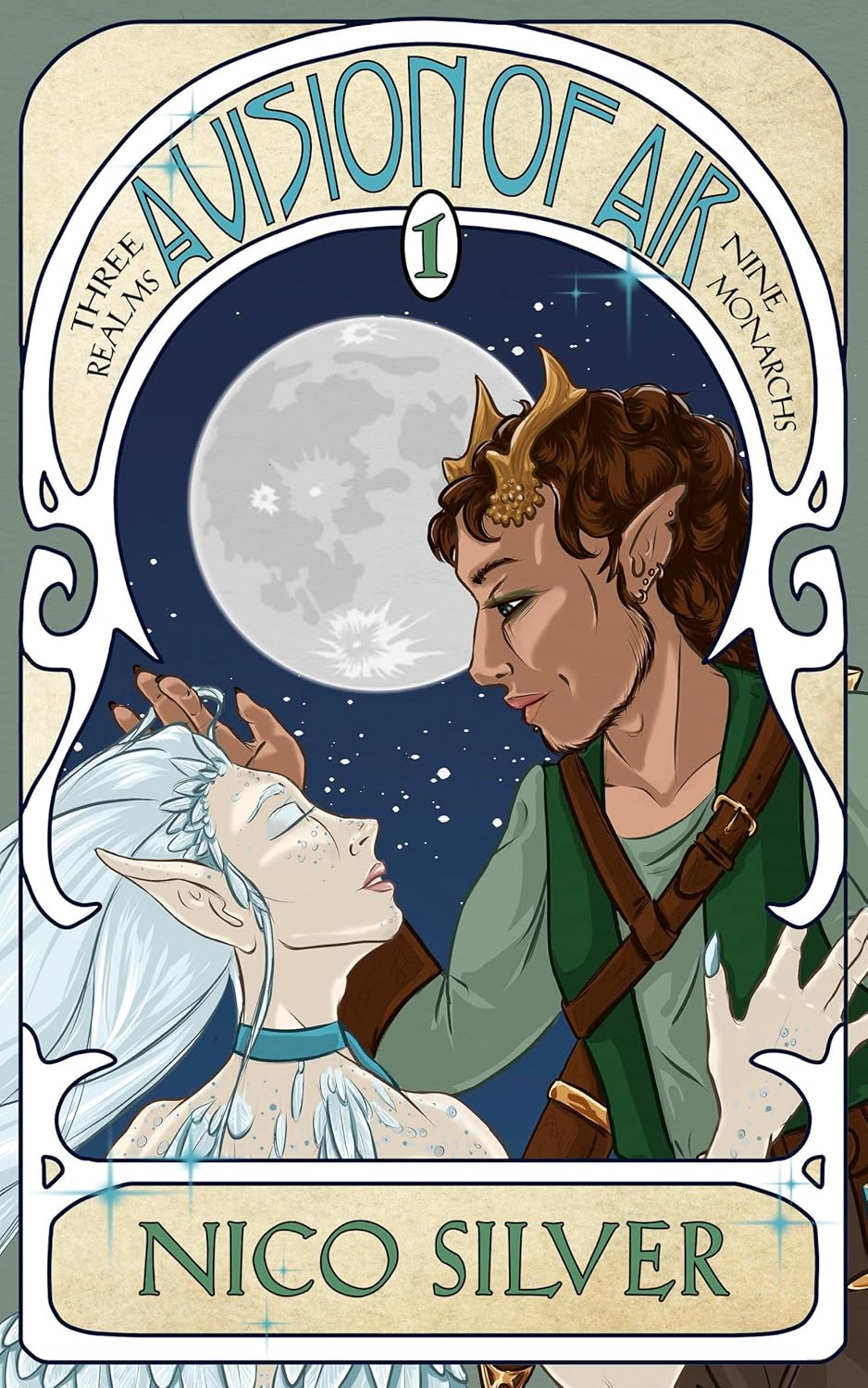 Amazon.com: A Vision of Air: A Spicy MM Romantic Fantasy (Three Realms, Nine Monarchs Book 1 ...