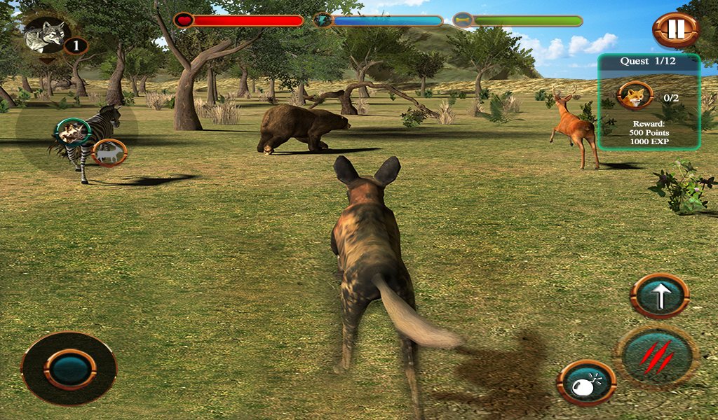 Wild Dog Simulator 3D - App on the Amazon Appstore