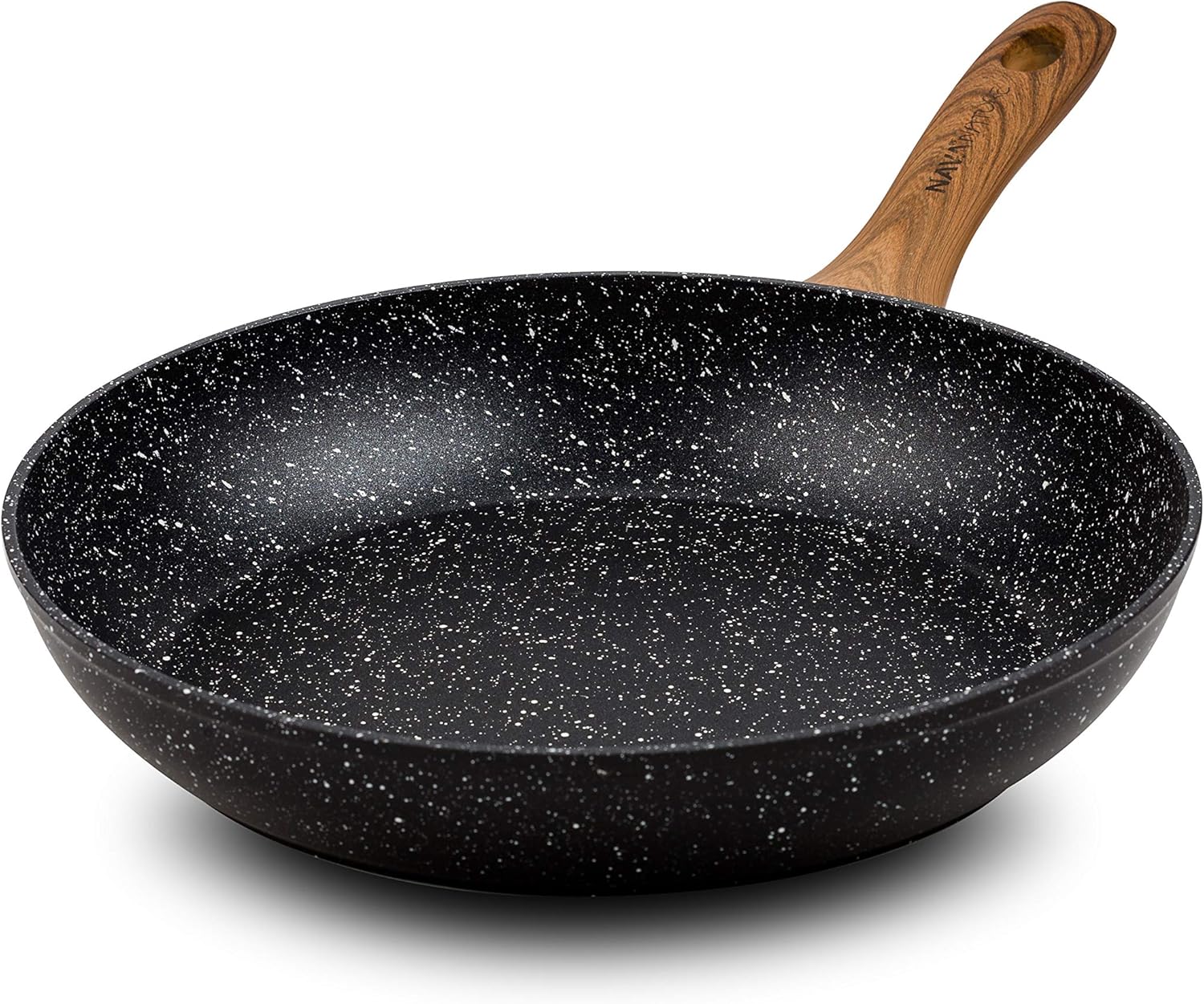Nava Nature Non Stick Frying Pan, Aluminium Cooking Pan with Scratch ...