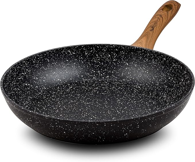 Nava Nature Non Stick Frying Pan, Aluminium Cooking Pan with Scratch ...