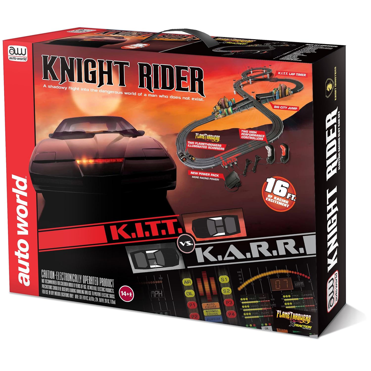 Buy 16 Knight Rider Slot Car Race Set Online at Low Prices in India ...
