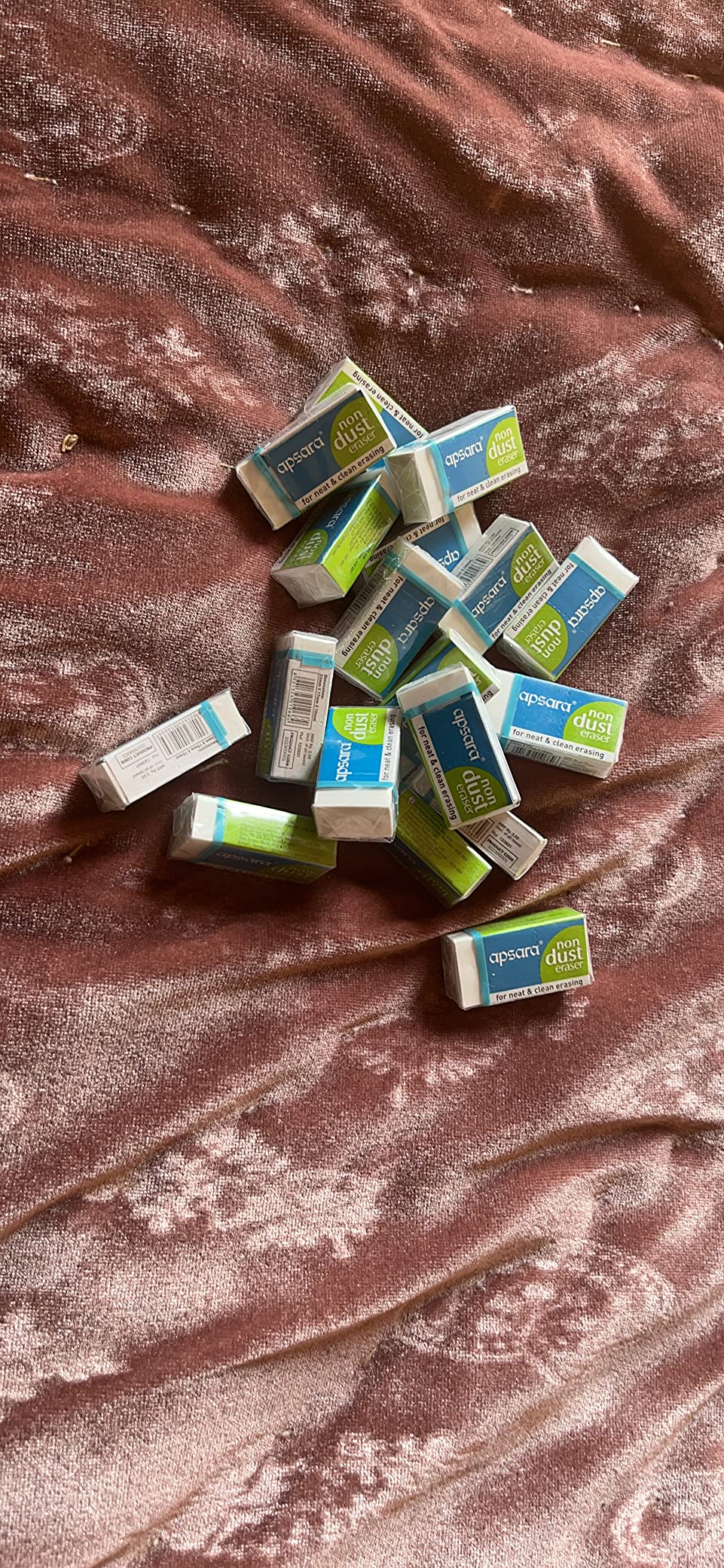 Apsara Non Dust Eraser Regular | Erases Gently | No Paper Damage | Soft ...