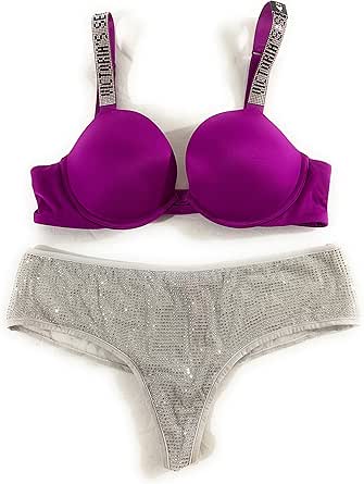 32D Medium Bra Set Bundle of 2: 1 32D Very Sexy Push Up Bra and Medium ...