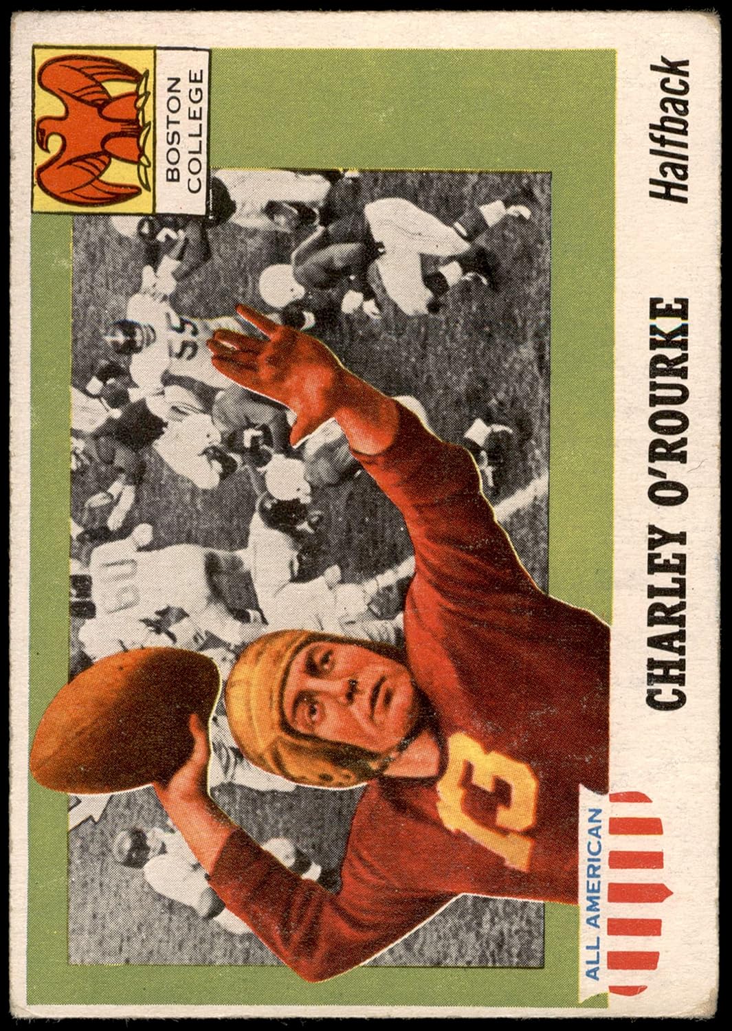 Amazon.com: 1955 Topps # 90 Charlie O'Rourke (Football Card) GOOD ...