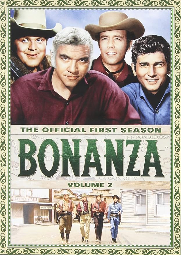 Bonanza Vol. 2 Season 1: Amazon.ca: Greene, Lorne, Landon Jr., Michael ...