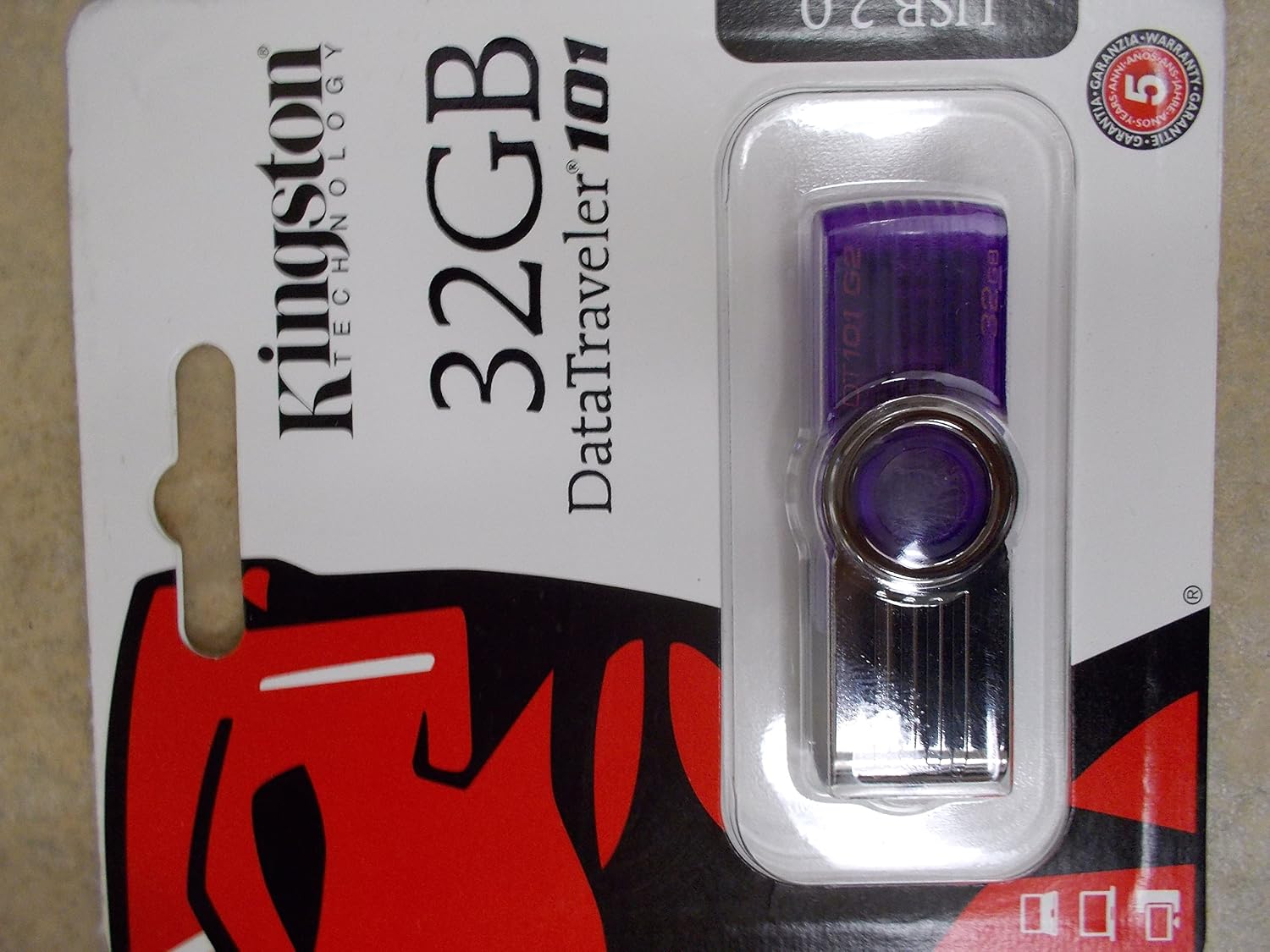 Amazon.com: Kingston Data Traveler (32gb) Dt101 G2 : Electronics