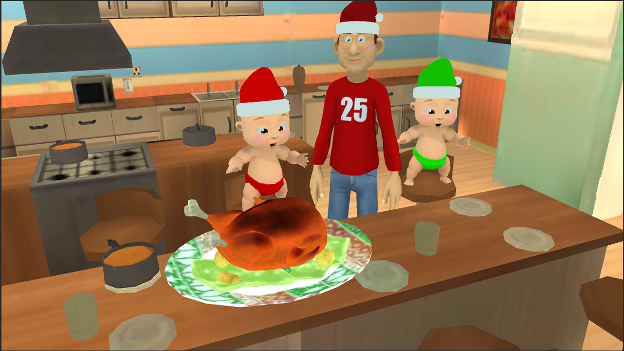 Where is Santa Baby & Daddy Simulator 2025 - Happy Christmas Family ...