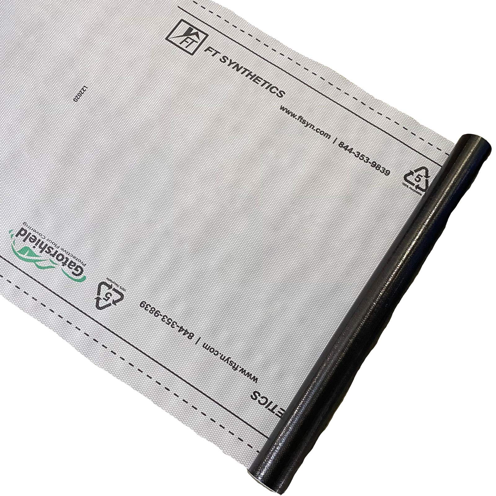 FT Synthetics Gatorshield Protective Floor Covering (Single Roll ...