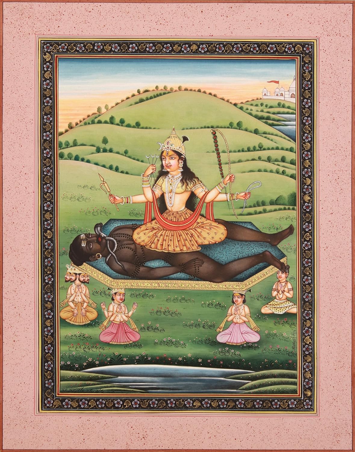 Mahavidya Shodashi (Tripura Sundari) as Visualized in Her Dhyana Mantra ...