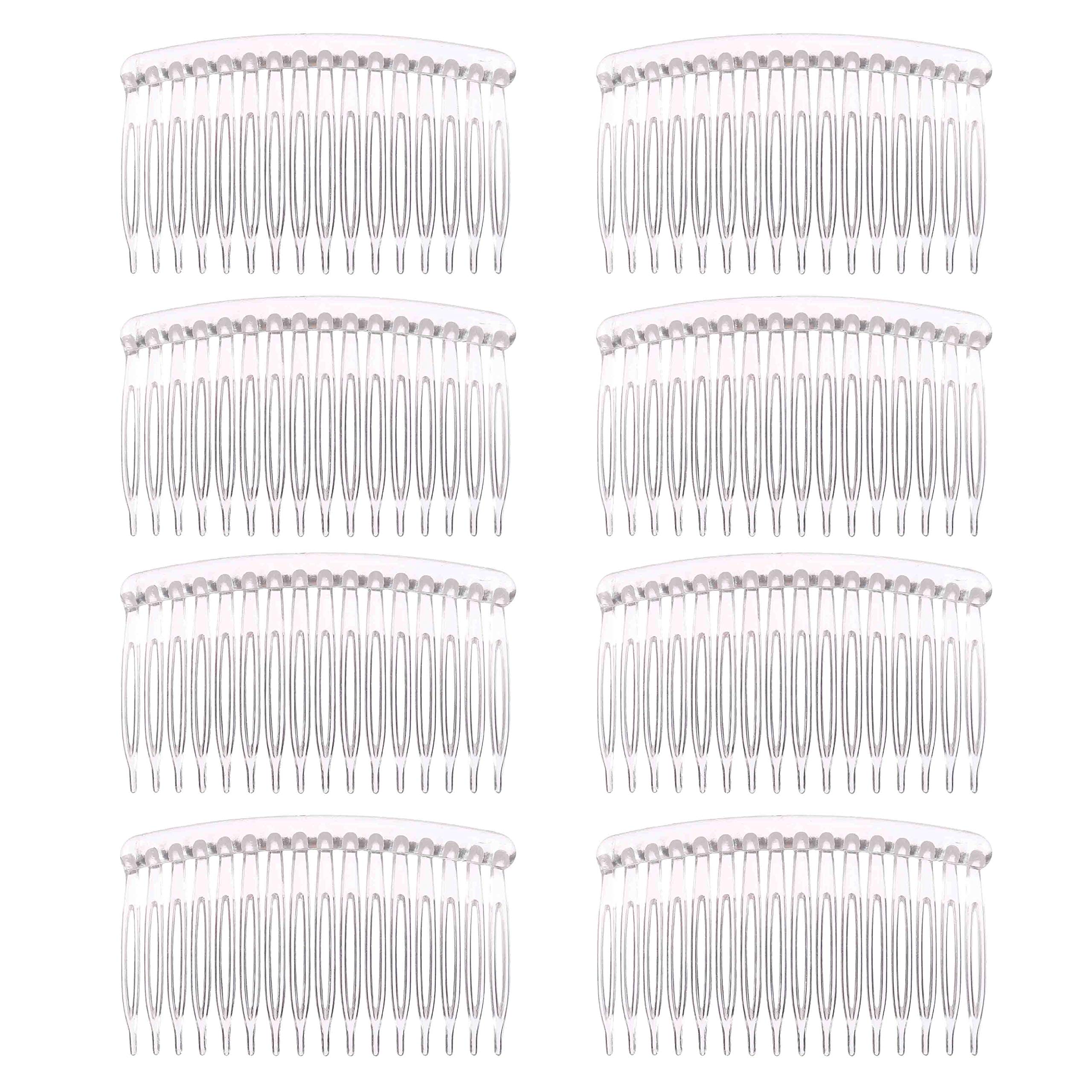 Provone 8pcs Vintage Hair Combs Plastic Side Hair Combs With 16 Teeth ...