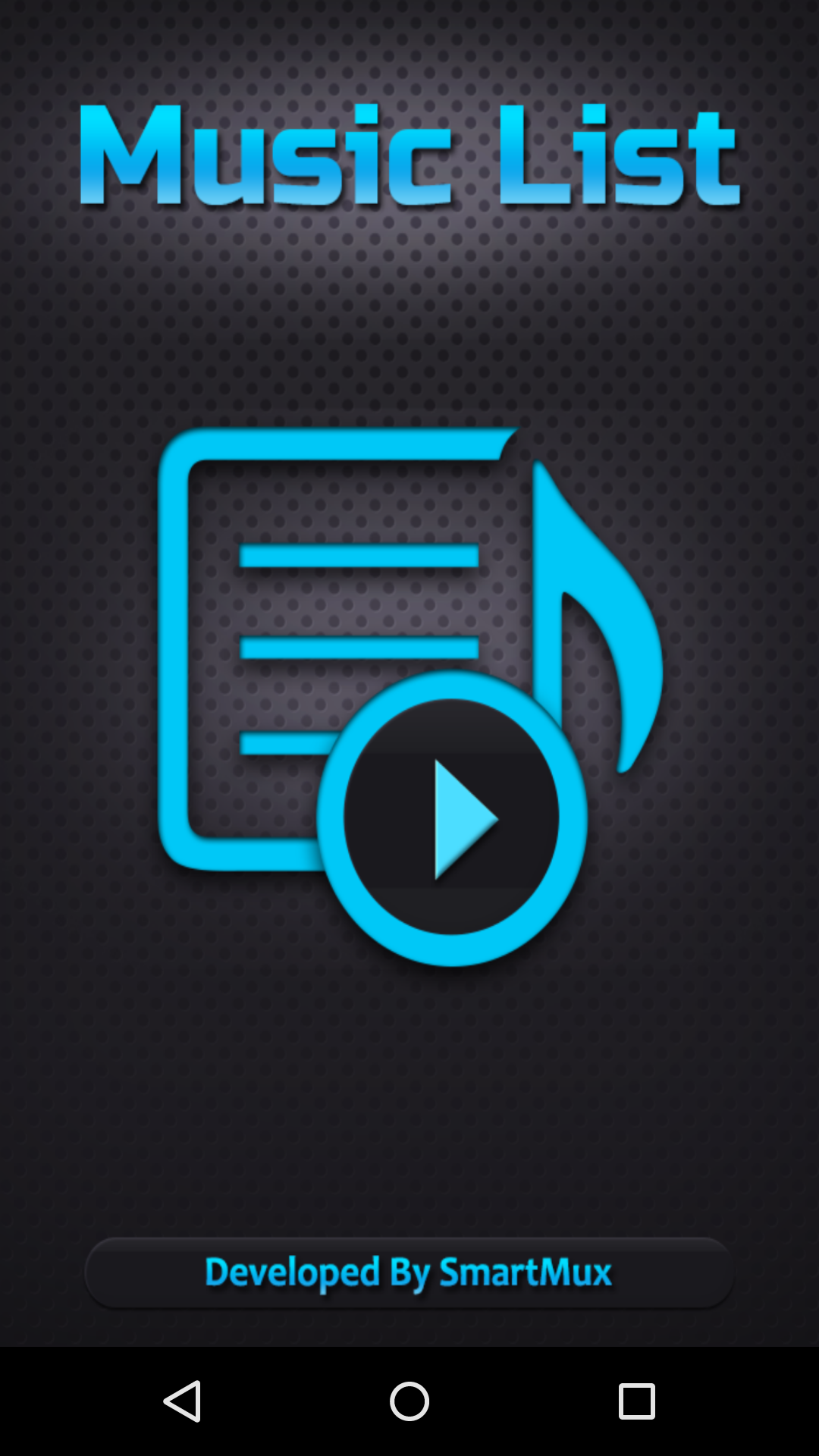 Music List - App on Amazon Appstore