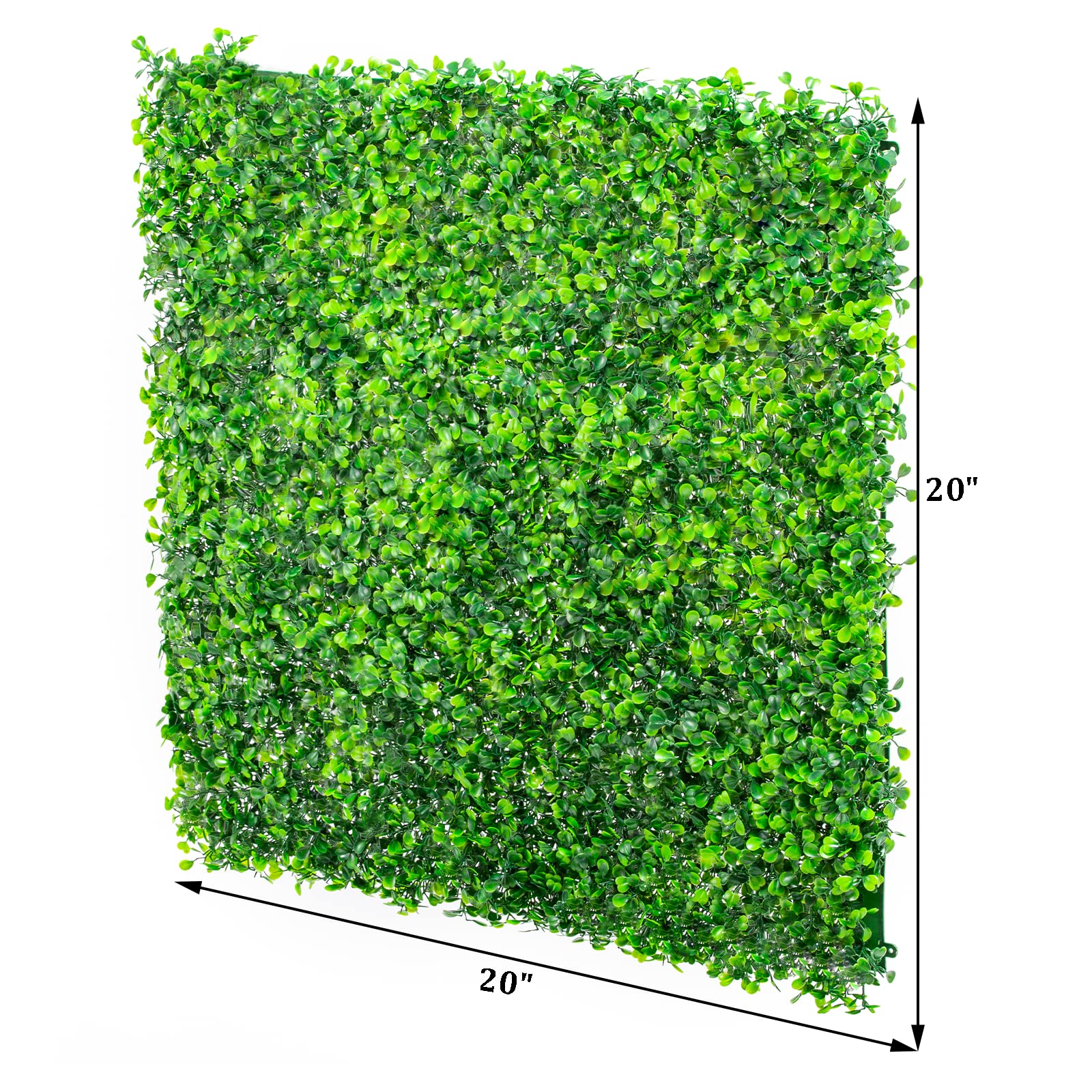 Snapklik.com : 24PCS 20 X 20 Artificial Grass Wall, 2 Height High ...
