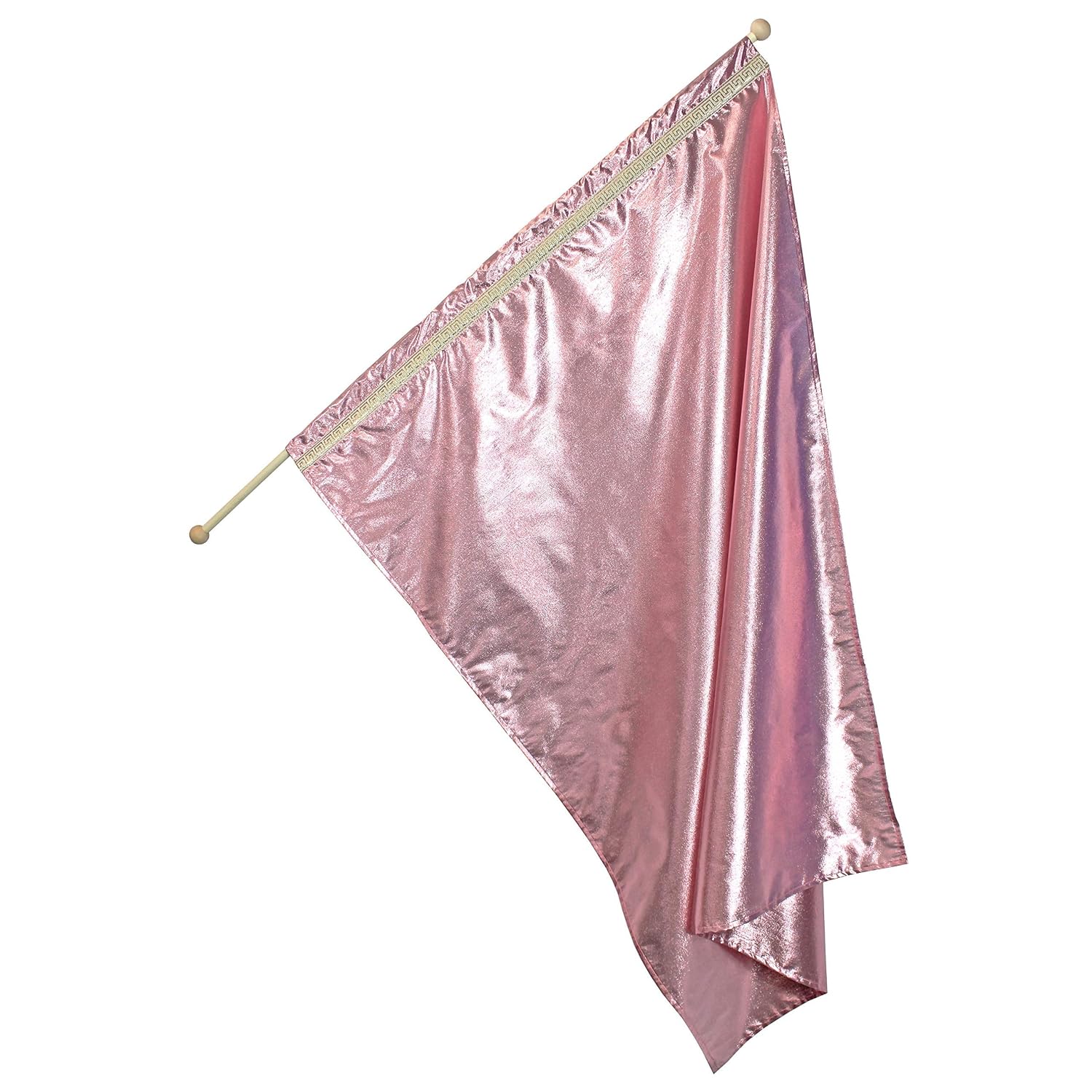 Amazon.com: Large Pink Flag with Stick, Praise, Worship, Dance, Church ...