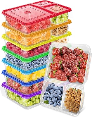 Amazon.com: Prinaight Triangle Sandwich Container, Reusable Plastic ...