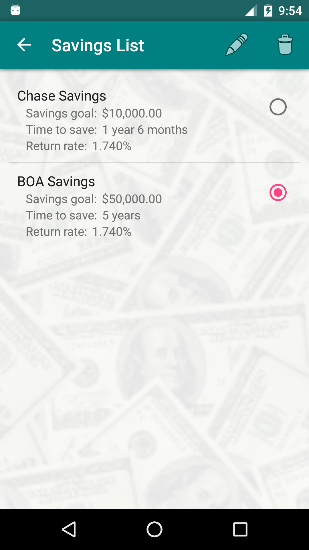 Savings Calculator - App on Amazon Appstore
