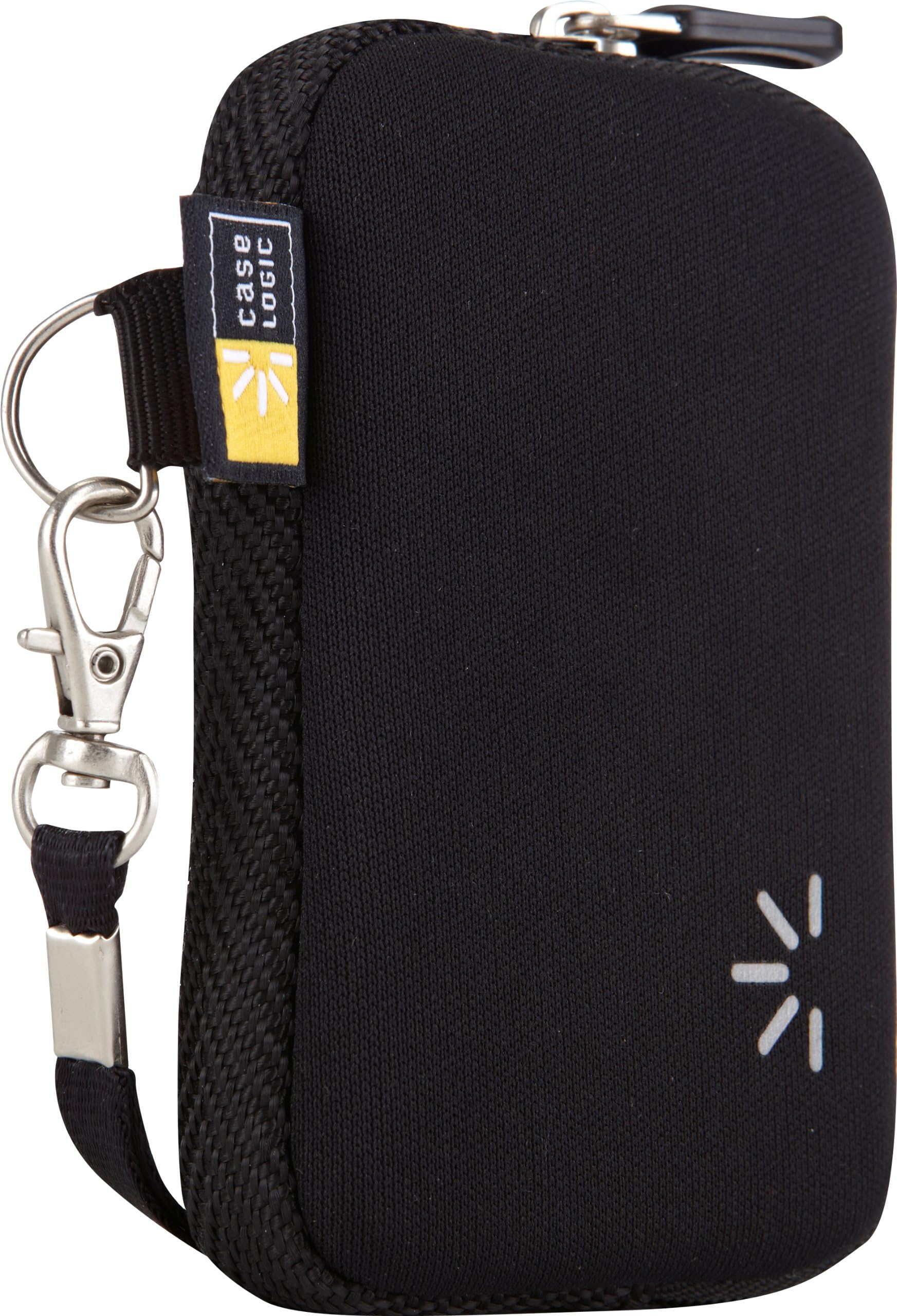 Amazon.com : Case Logic UNZB-202 Compact Camera Case (Black) : Small ...