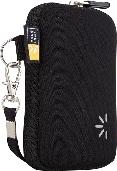 Amazon.com : Case Logic UNZB-202 Compact Camera Case (Black) : Small ...