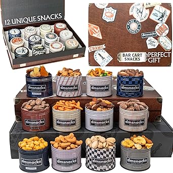Amazon.com : Snack Box Gift Basket, Birthday Gift for Men, Women, Food ...