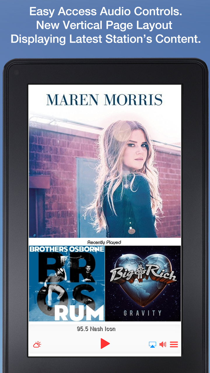 95.5 Nash Icon:Amazon.com:Appstore for Android