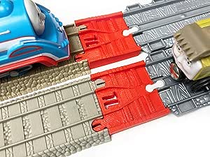 Amazon.com: TrainLab Adaptadores compatibles con Take-n-Play a pistas de tren Trackmaster marrón ...