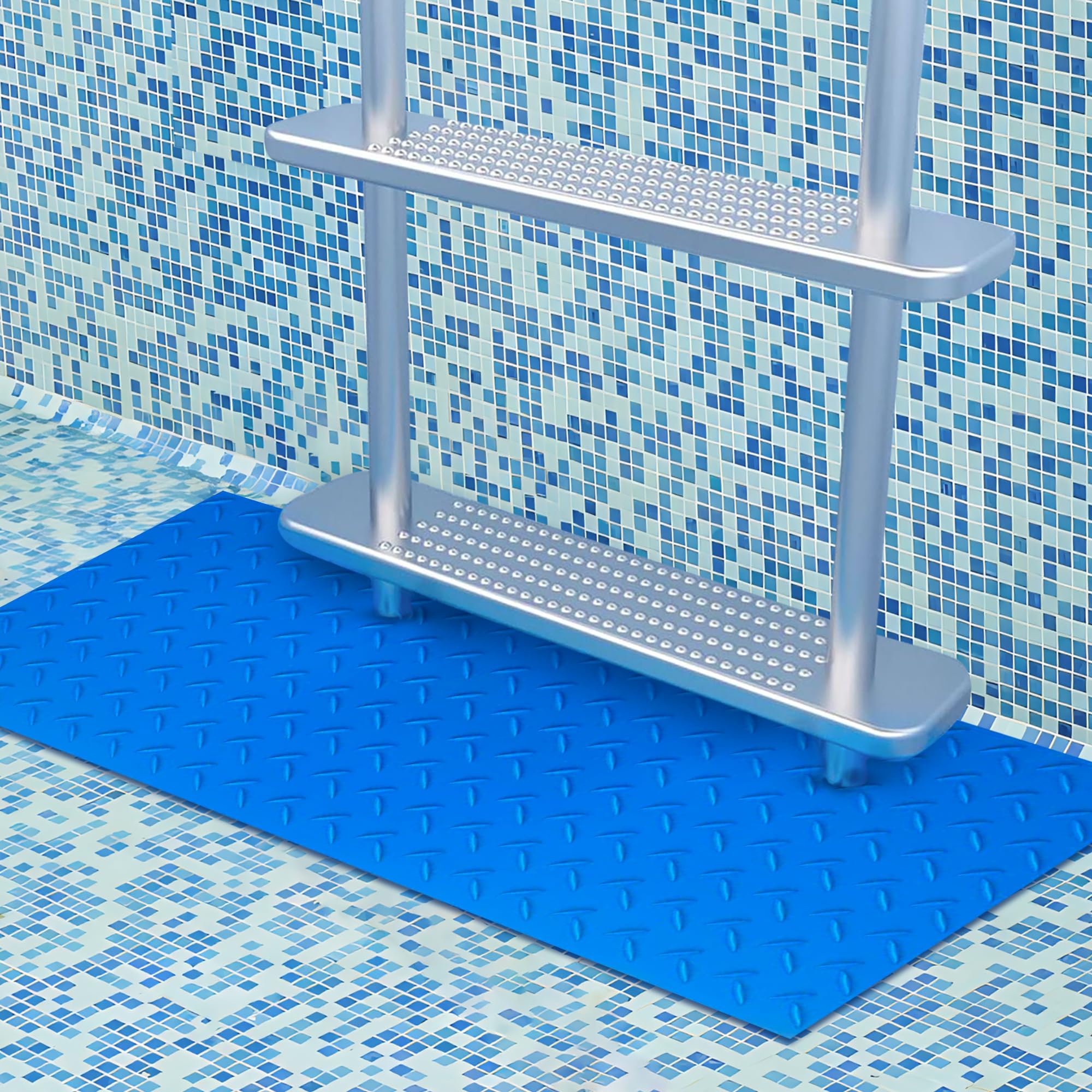 Snapklik.com : Swimming Pool Ladder Mat 16 X 36 Inch Large Pool Ladder ...