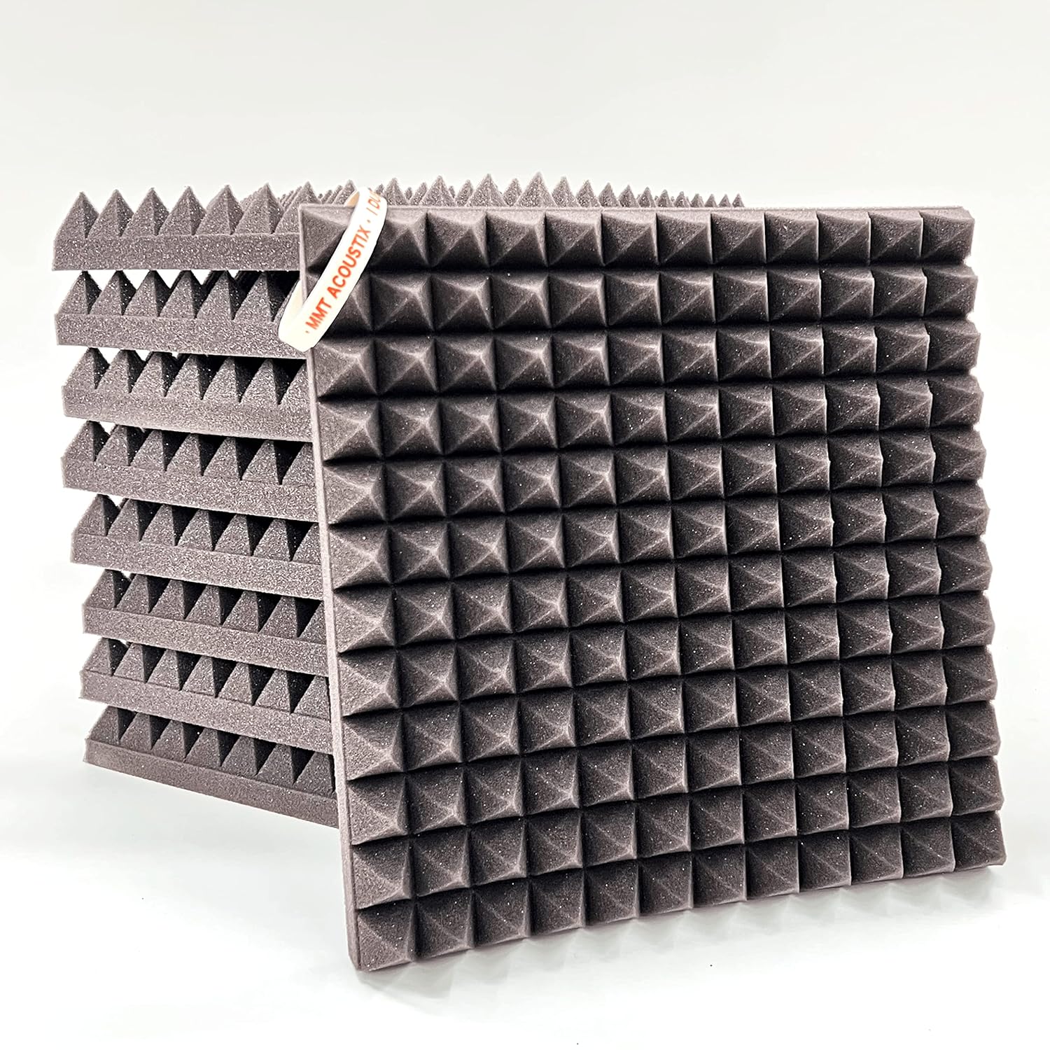 MMT Acoustix® 36Pc Pyramid Acoustic Foam, ProStudio Sound Setup ...