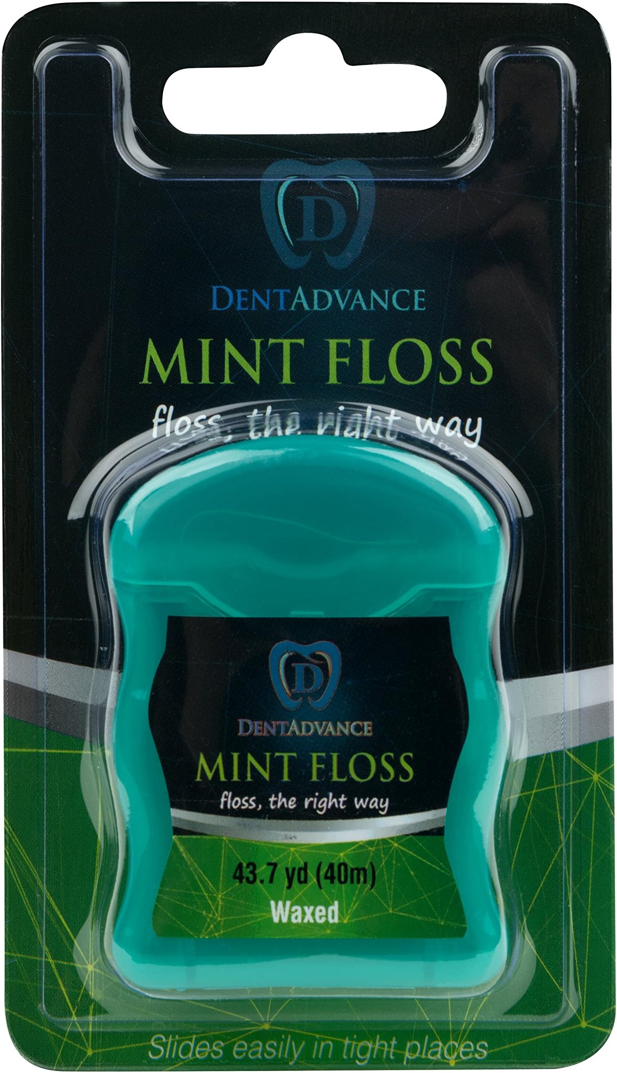 Amazon.com : DentAdvance Premium Dental Floss (1 Pack, Mint) : Health ...