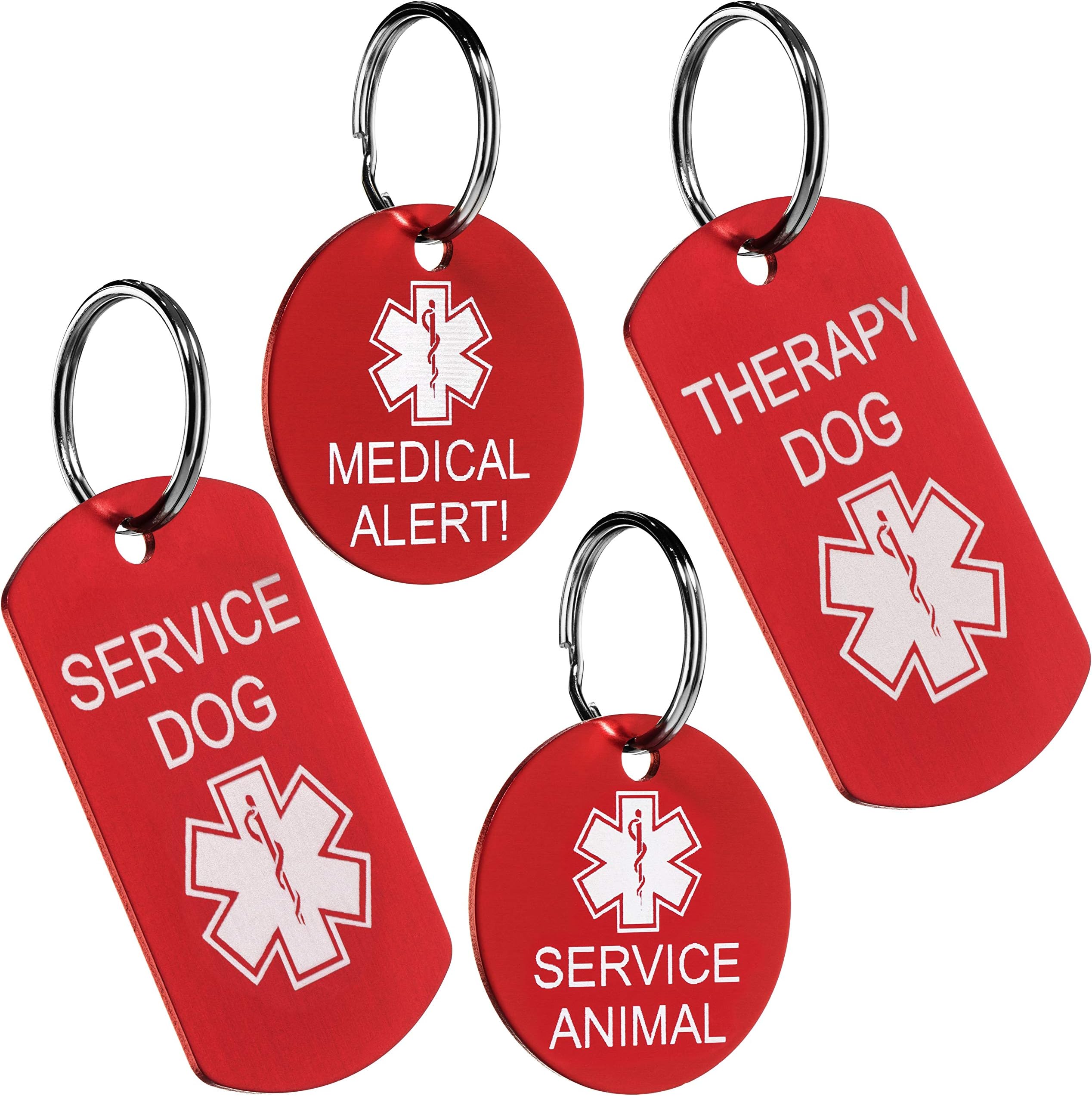 Amazon.com: Engraved Dog/Pet Tags Personalized Deaf, Special Medical ...