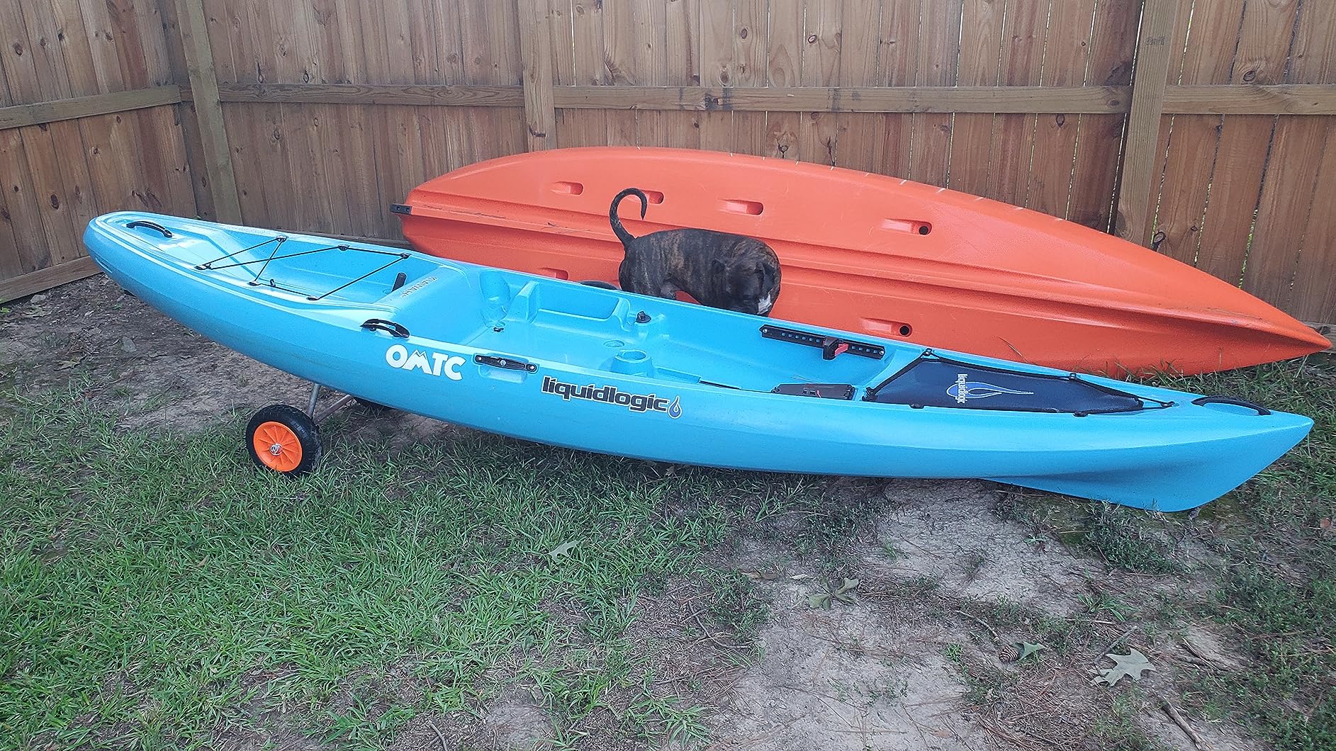 $12/mo - Finance VEVOR Kayak Cart Foldable Kayak Dolly Aluminum Kayak ...