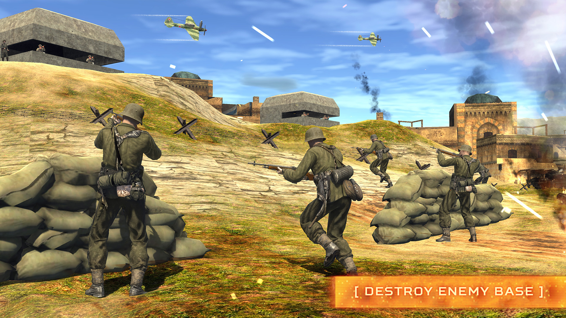 World War II FPS Sniper Shooting Survival Battleground Game - App on ...